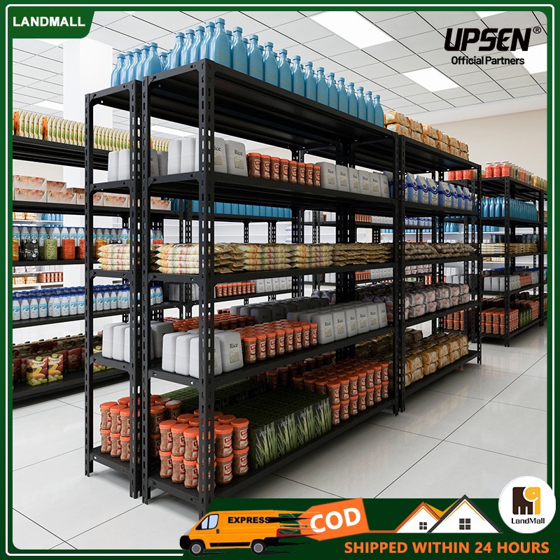 6layer Metal Rack Steel Rack Goods Storage Shelf Heavy Duty Adjustable ...