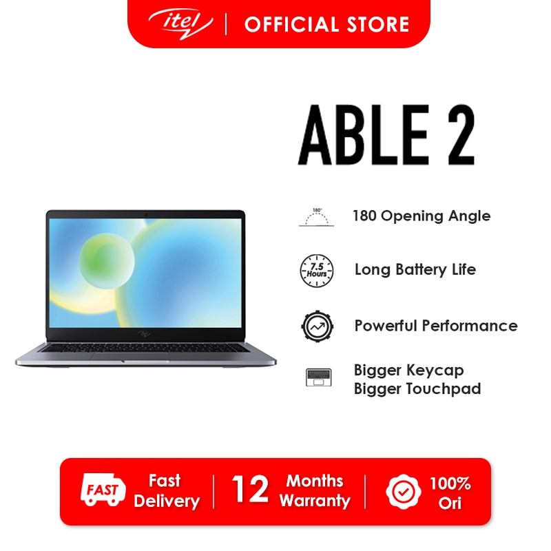 Itel Able 2, 14” display, Windows 11 Home Laptop | Shopee Philippines