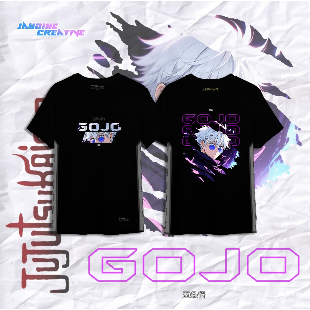 Jaydine Creative : Jujutsu Kaisen Anime Shirt - Gojo (Unisex - Scratch ...