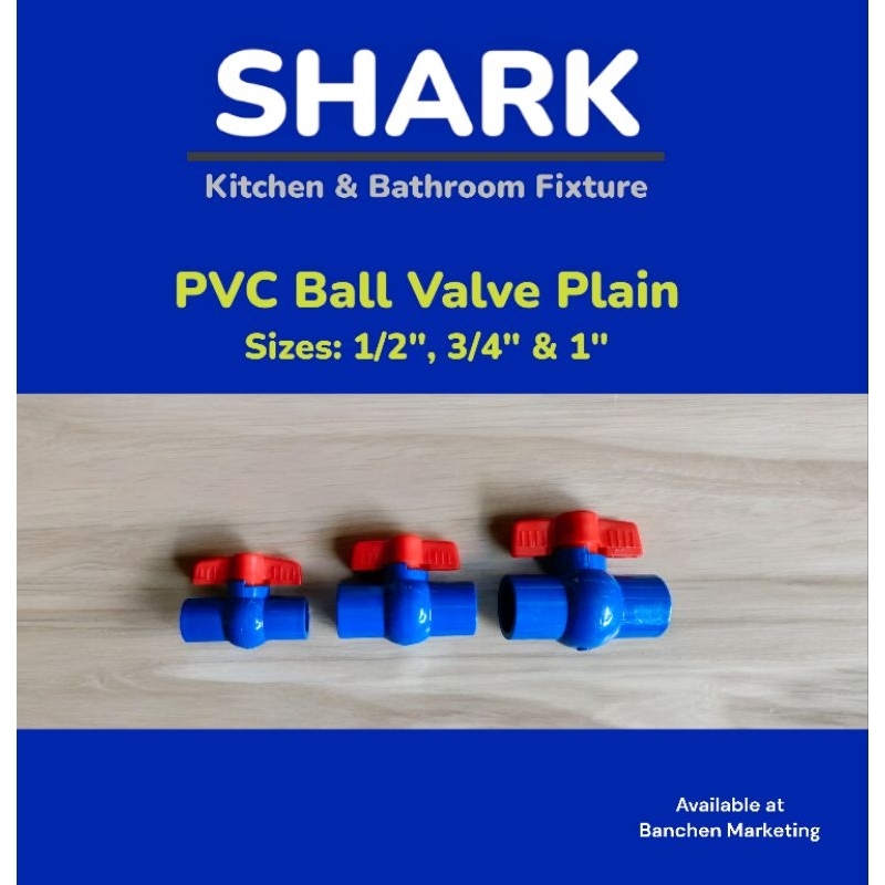 SHARK PVC Ball Valve Plain | Shopee Philippines