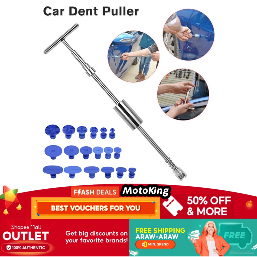 Car Dent Repair Tools Car Puller Removal Kit Slide Hammer Reverse ...