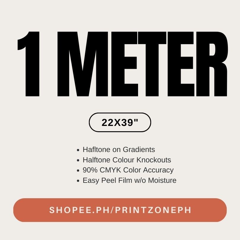 DTF Print A4 A3 A3+ Per Meter Size Print Ready To Press by Print Zone ...