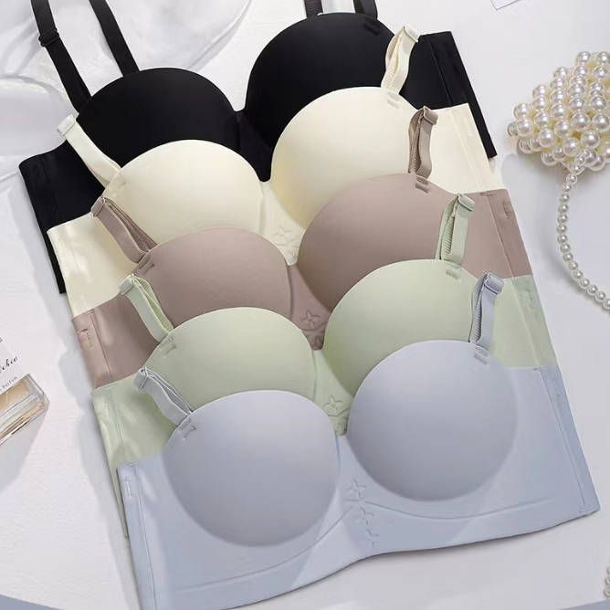 Isabelle.Q 2 Way Bra Push Up Seamless - Front Buckle Anti Slip Full Support Bra #LX247 | Shopee ...