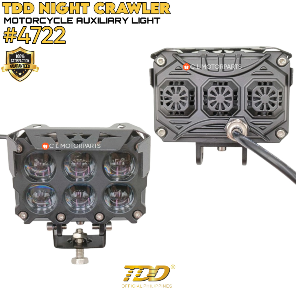 TDD NIGHT CRAWLER #4722 (70Wx2) PAIR | Shopee Philippines