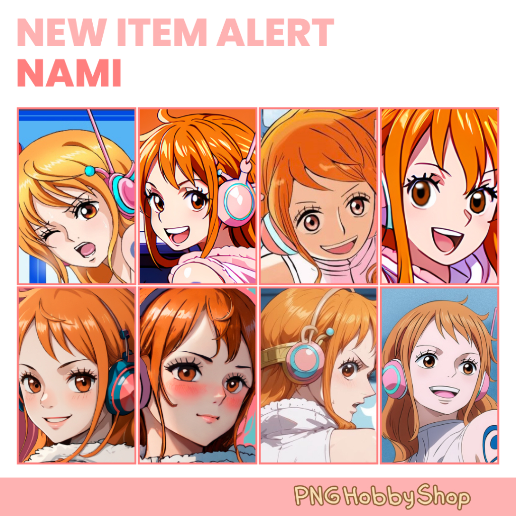 Nami Egghead Suit One Piece Anime Photocards and Keychains - PNG Hobby ...
