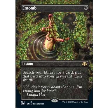 Entomb Borderless Dominaria Remastered | Shopee Philippines