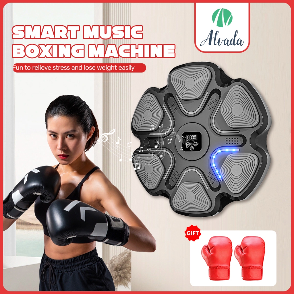 Smart music boxing machine electronic boxing response target beat ...