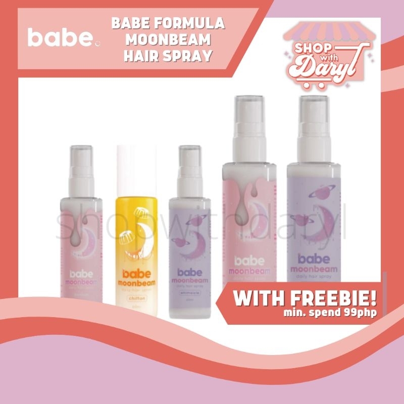 [ON HAND] BABE FORMULA Moonbeam Spray (Bonbon, Whimsicle, Chiffon) Big ...