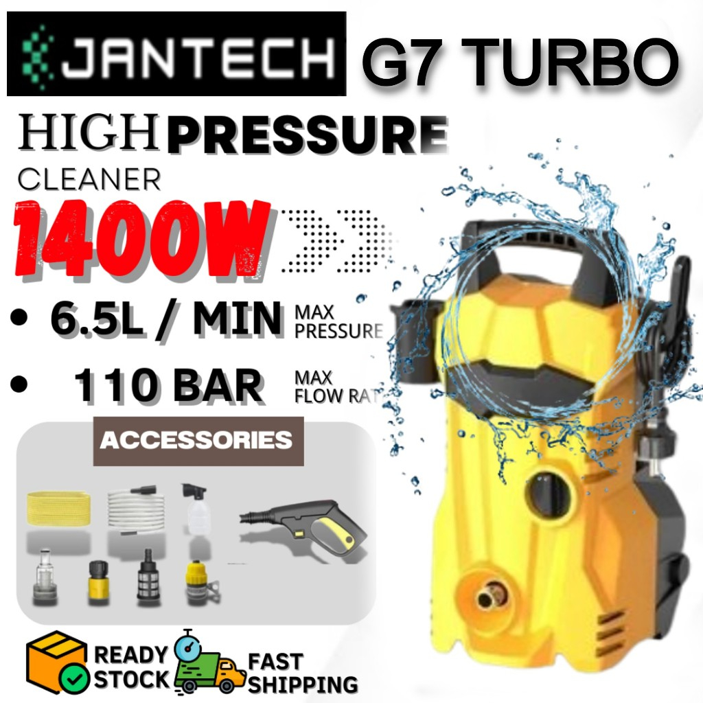 2025 Jantech G7 turbo Waterjet High Pressure Cleaner Water Jet Sprayer Machine Car Wash G7 ...