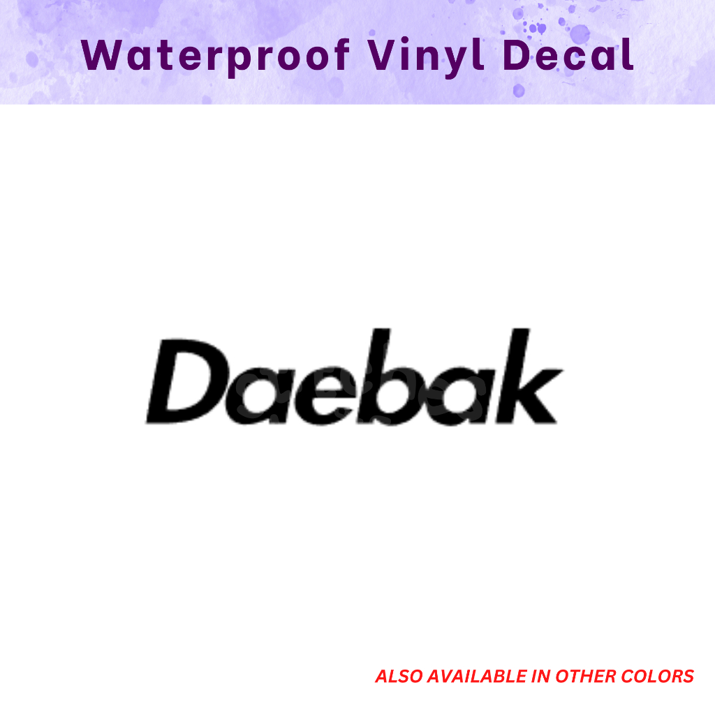 Daebak kdrama korean sticker waterproof vinyl decals | Shopee Philippines