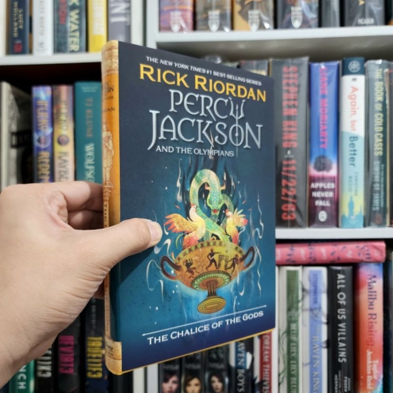 Percy Jackson and the Olympians The Chalice of the Gods by Rick Riordan ...