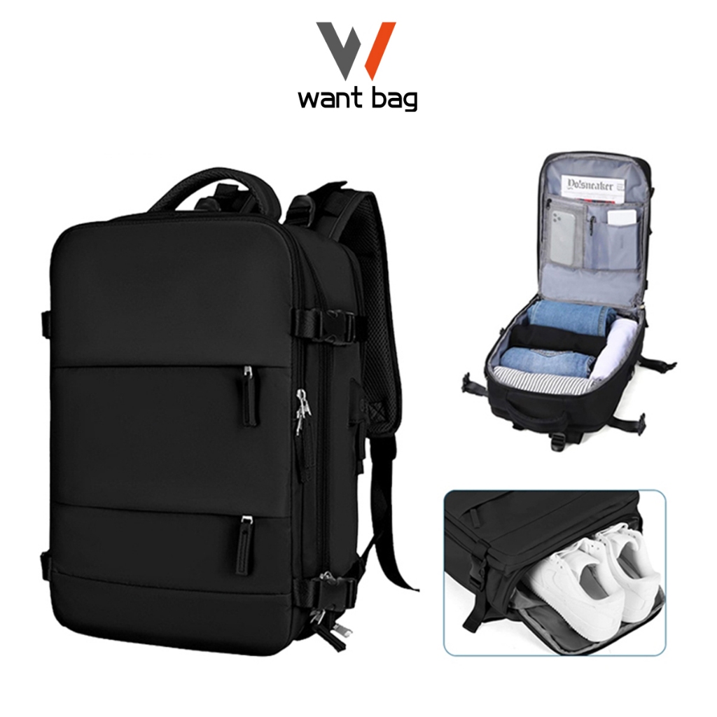 Laptop Backpack 16 inch Waterproof Travel Backpack Large Capacity ...