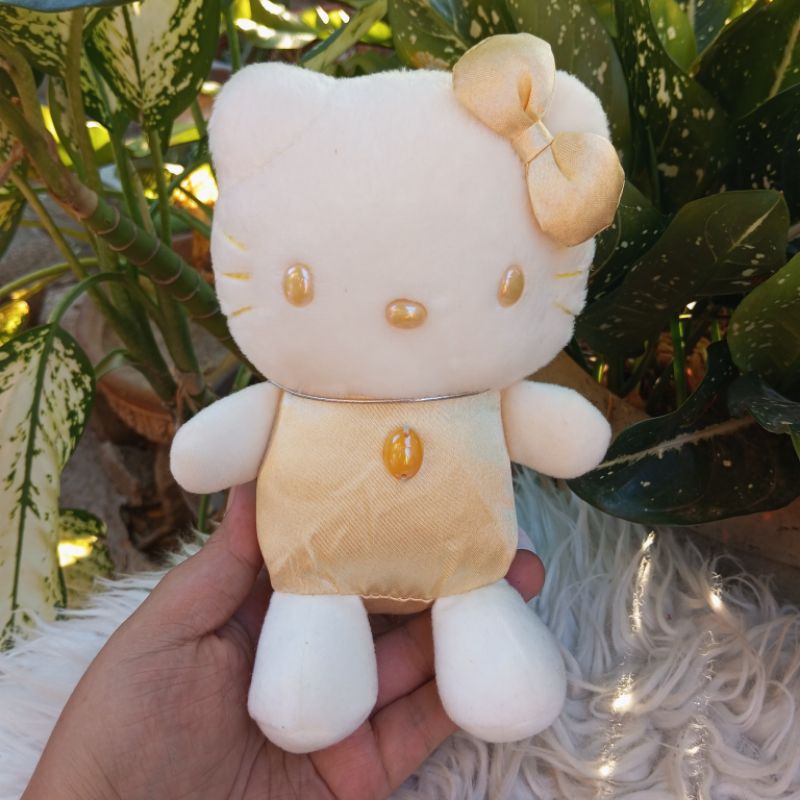 Hello Kitty Pearl White Plush toy | Shopee Philippines