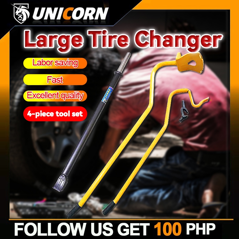 Tire Mount Demount Tool,4PCS Tire Changer Demount Tool Adapted to ...