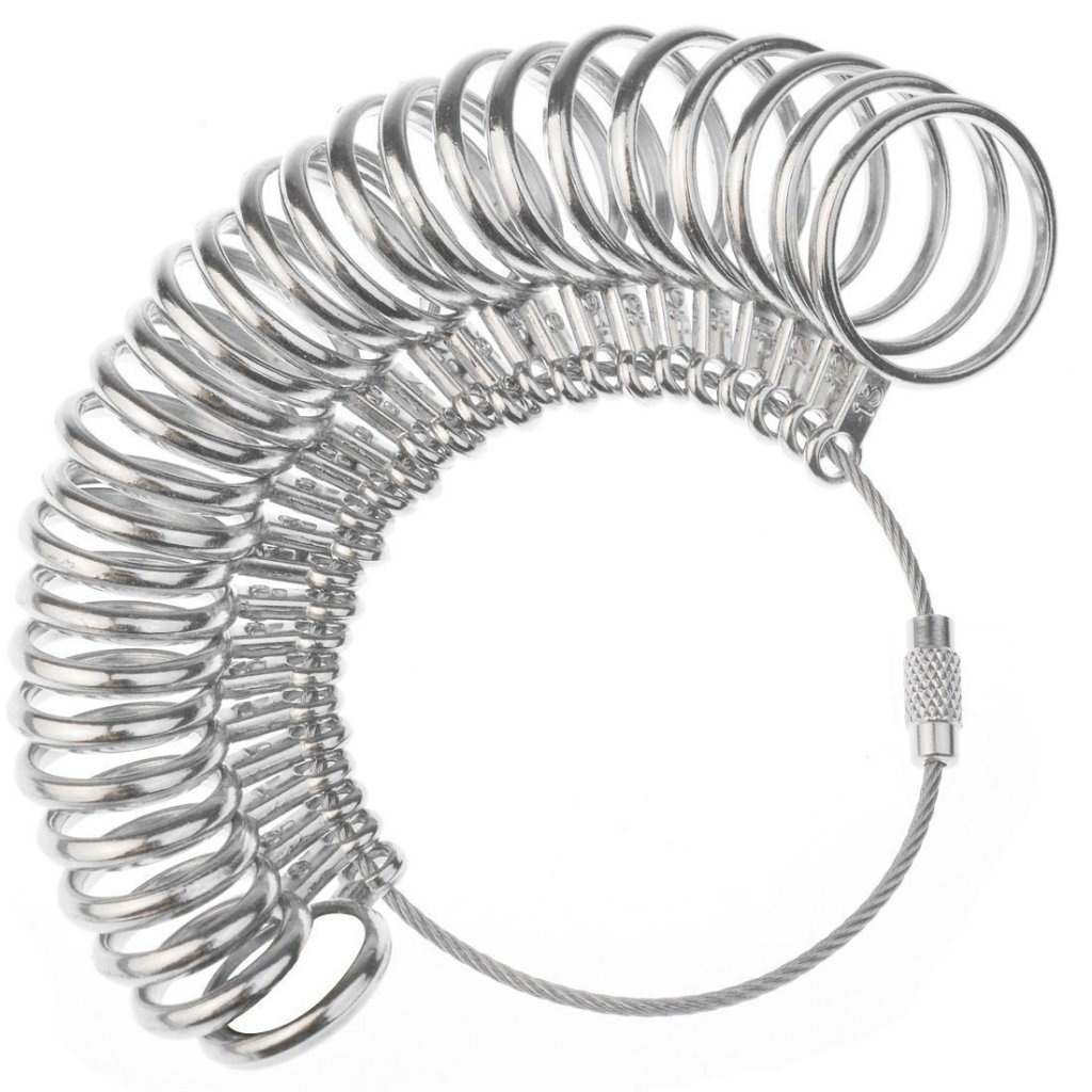 Ring Sizer 1-13 Rings Measurement Tool,Ring Gauge Sizes,Ring Sizer ...