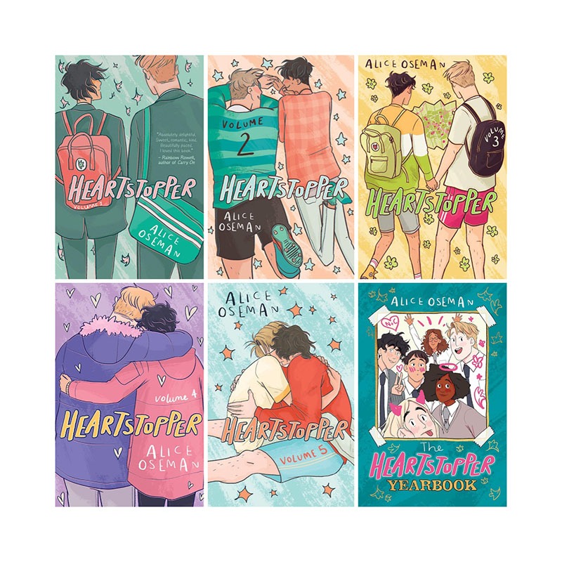【Ready Stock】Heartstopper Book Series by Alice Oseman Vol 1-5 ...