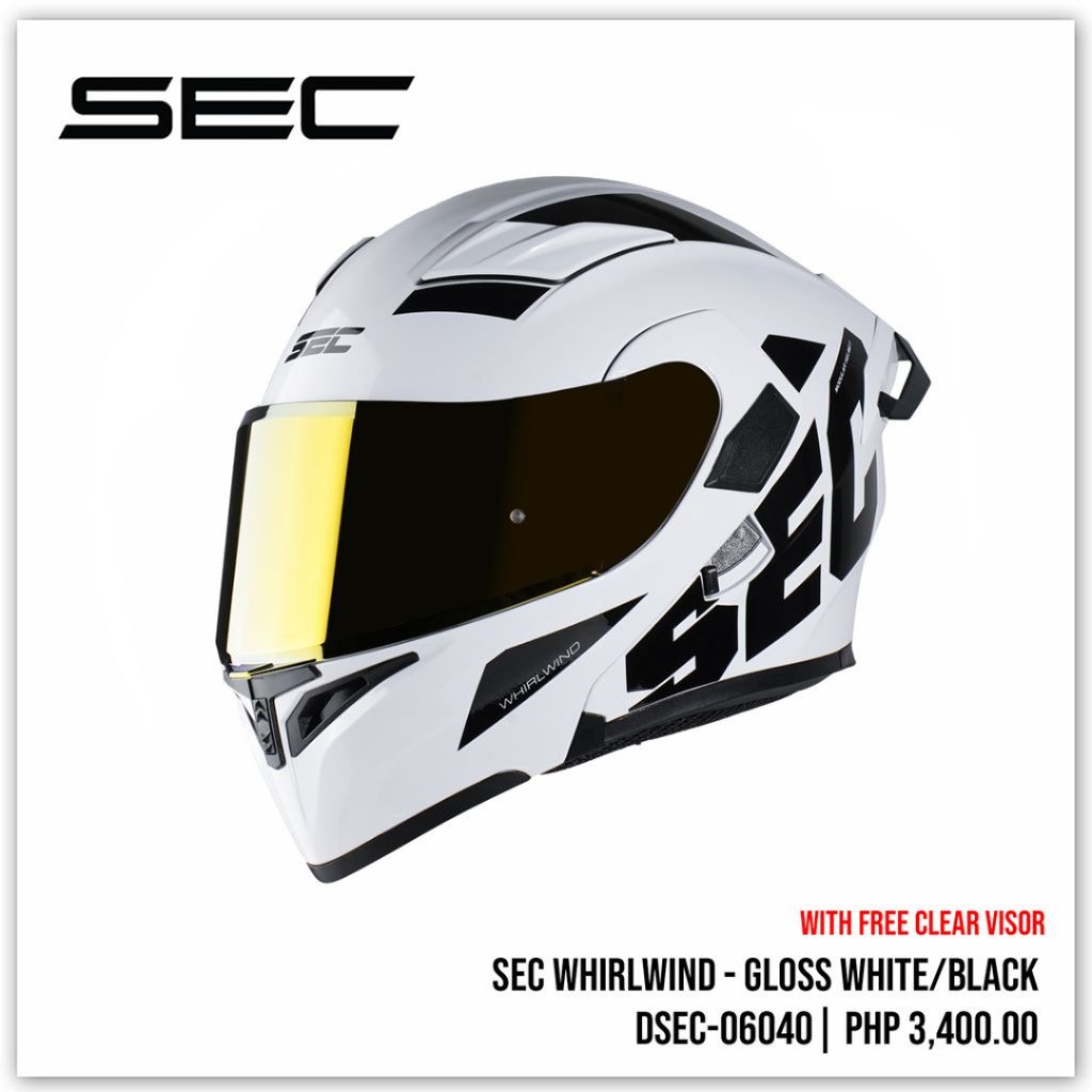Sec Modular Helmet for Motorcycle - Whirlwind Solid Gloss/Matte (XS-XL ...