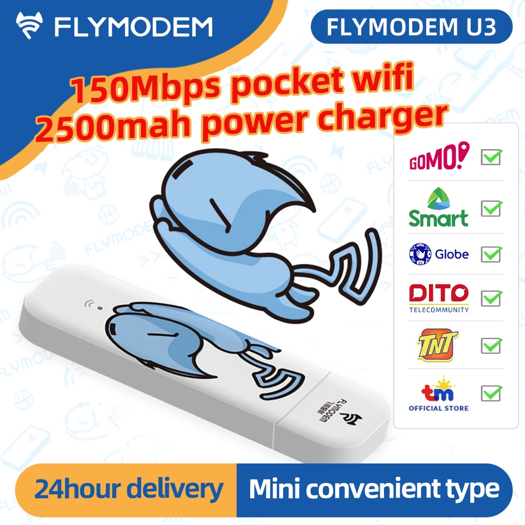 LTE 4G USB Modem With Wifi HotSpot For globe smart dito tnt | Shopee ...