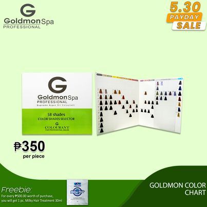 Mondes Goldmon Color Chart NEW 48 shades | Shopee Philippines