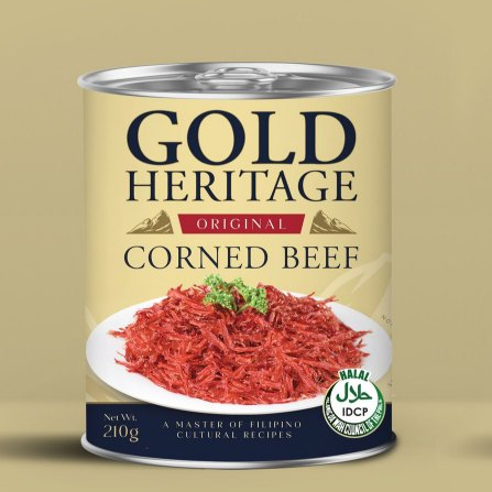 Gold Heritage Corned Beef 210g | Shopee Philippines