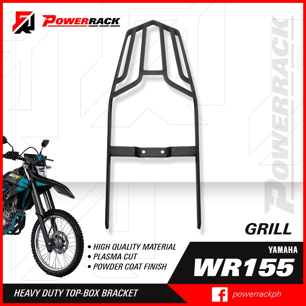 Top box bracket for Yamaha WR155r / wr155r Bracket / heavy duty ...