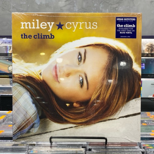 MILEY CYRUS The Climb UO Blue Vinyl | Shopee Philippines