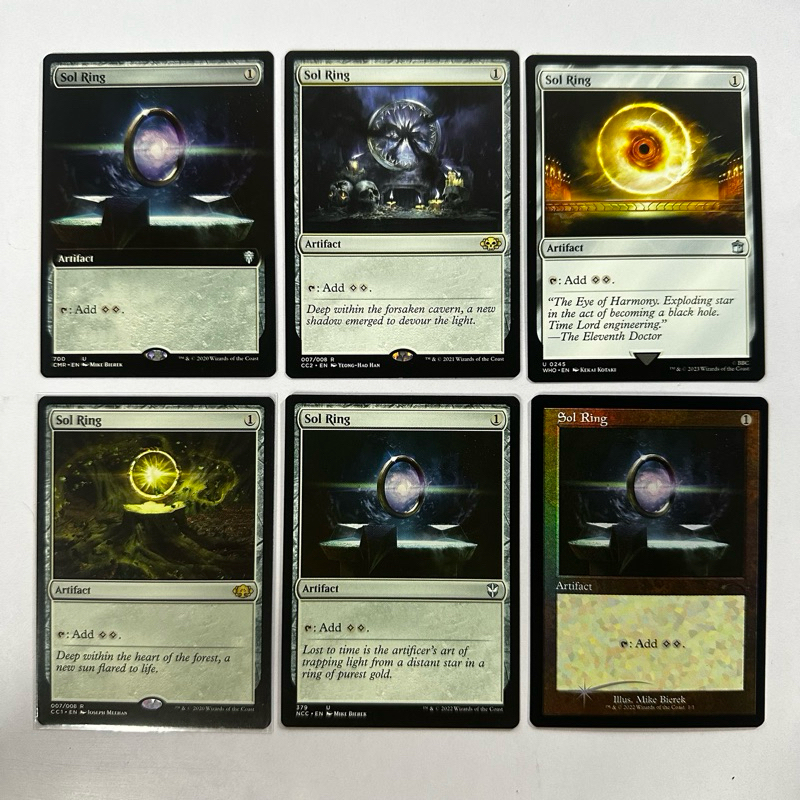 SOL RING | DOCTOR WHO | ARTIFACT | COLORLESS | MTG MAGIC THE GATHERING ...