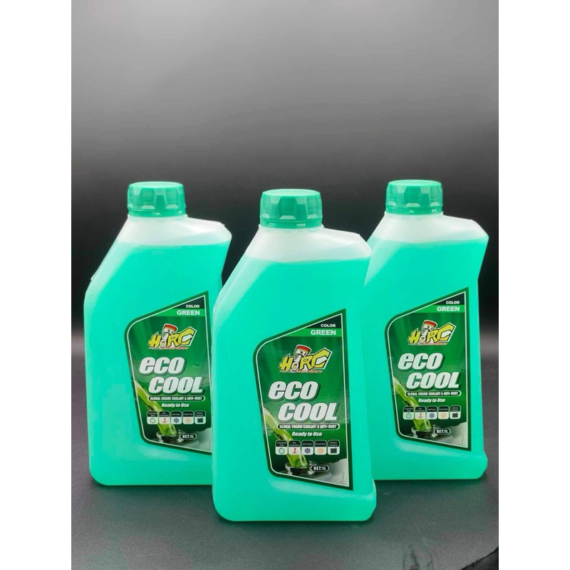 HIRC MOTORCYCLE LUBRIGOLD ECO COOL ENGINE COOLANT GREEN 500ML/1LITER ...