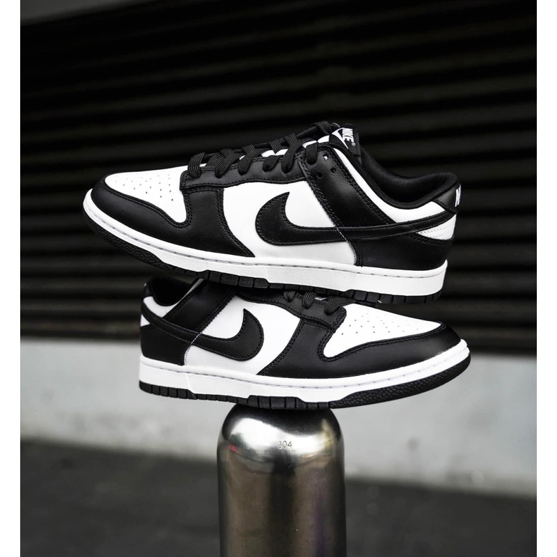 Sneak Garage Dunk Low Panda Black White | Shopee Philippines