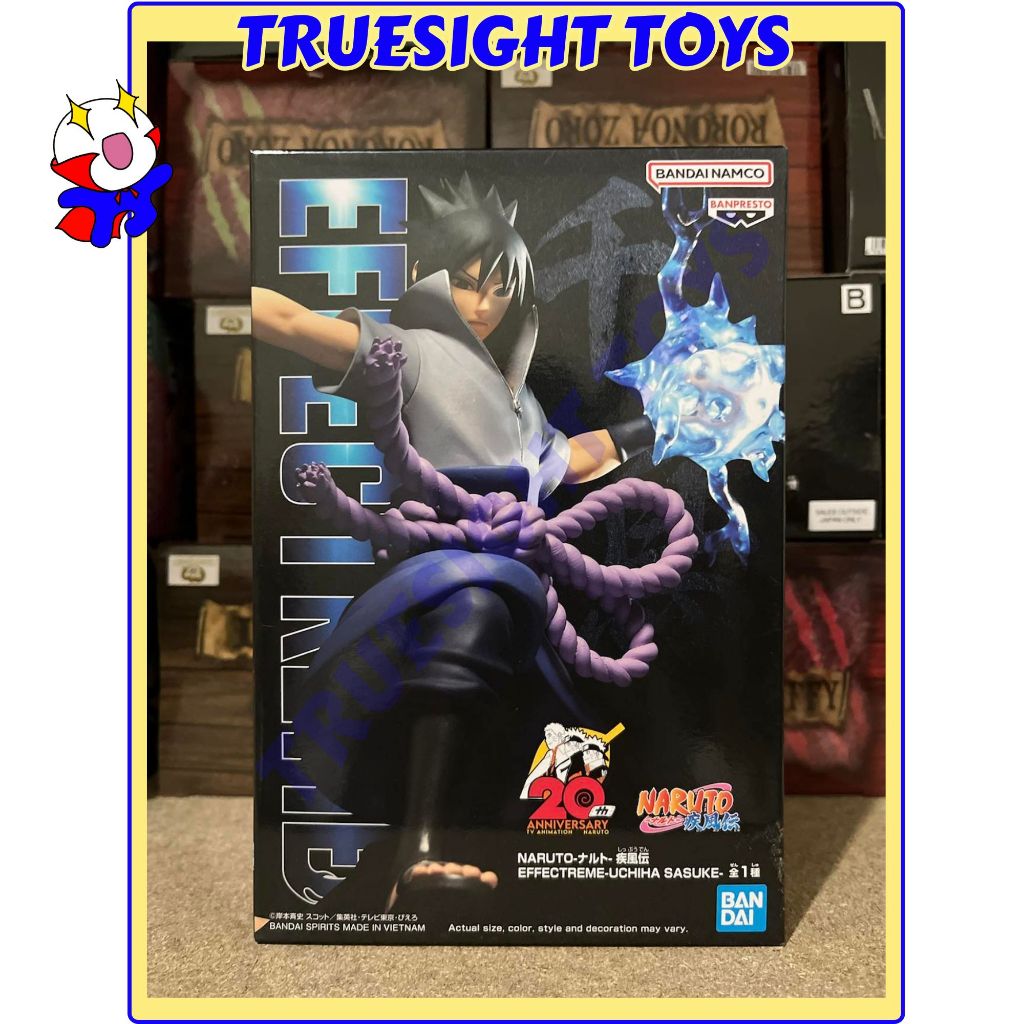 Banpresto Naruto Shippuden Effectreme Uchiha Sasuke | Shopee Philippines
