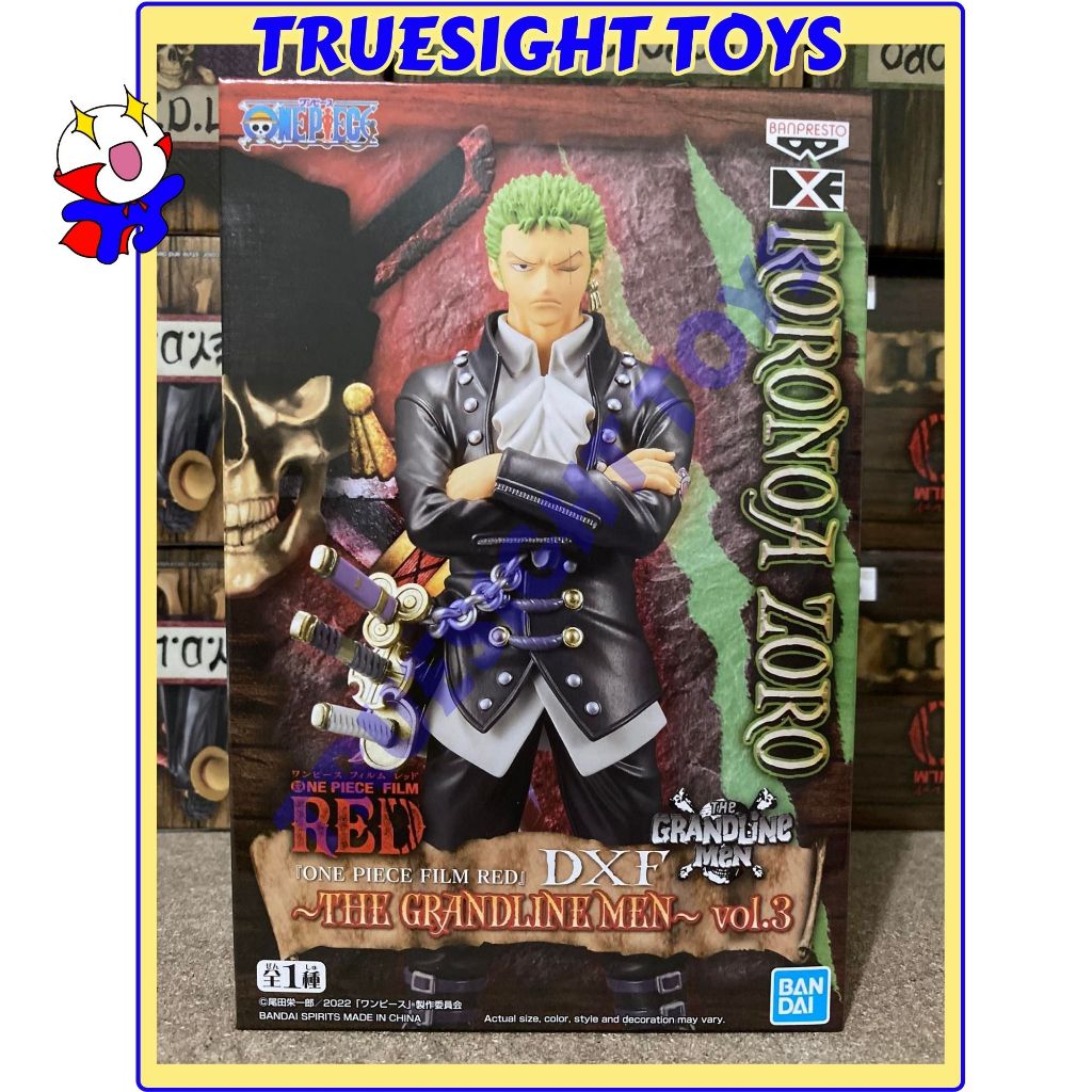Banpresto One Piece Red DXF GLM Roronoa Zoro | Shopee Philippines