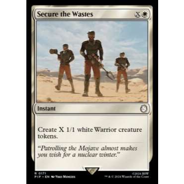 Secure the Wastes - Universes Beyond: Fallout (PIP) - WHITE | Shopee ...