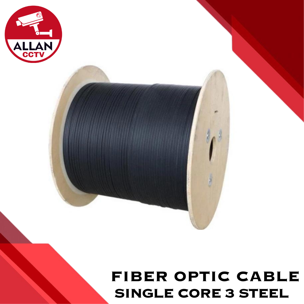 Allan Outdoor FOC Single Core / Non-telco / 1000m or 1km / Fiber Optic ...