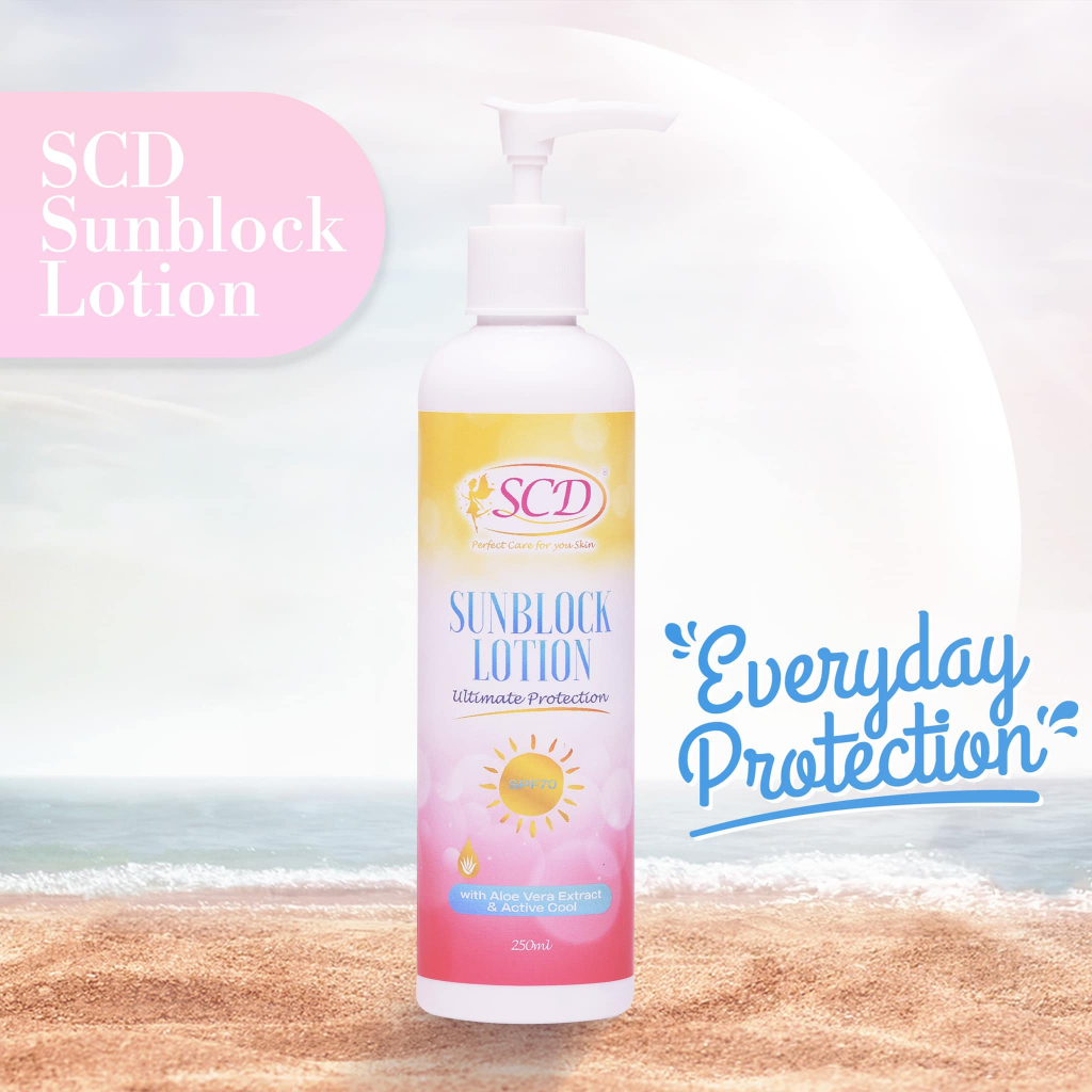 Sunblock Lotion SPF70 with Cooling Effect (Body Screen) | Shopee ...