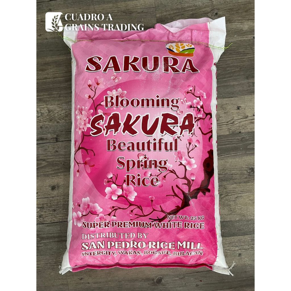 Blooming Sakura Japanese Super Premium White Rice Bigas 25 kilos sack ...