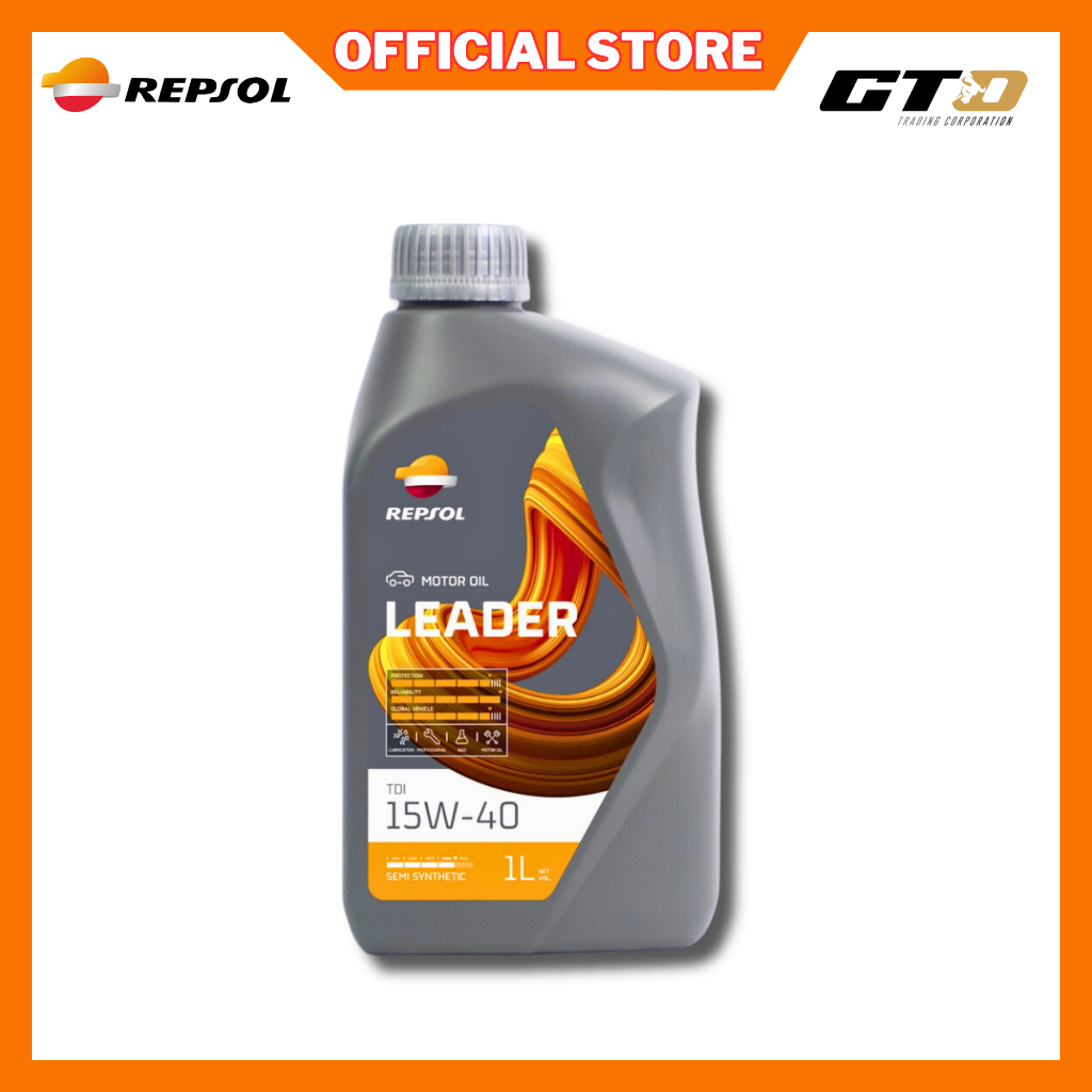 REPSOL LEADER TDI 15W40 1L | Shopee Philippines