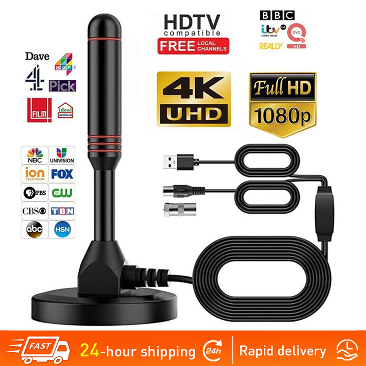 tv antenna indoor for all channel smart tv digital hdtv tv plus antenna ...