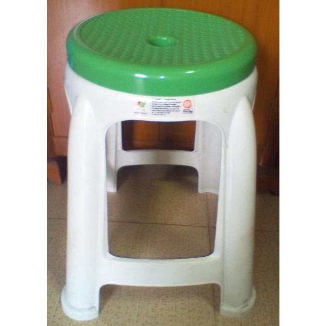 869 Plastic Round Stool Chair Rattan Design | Shopee Philippines