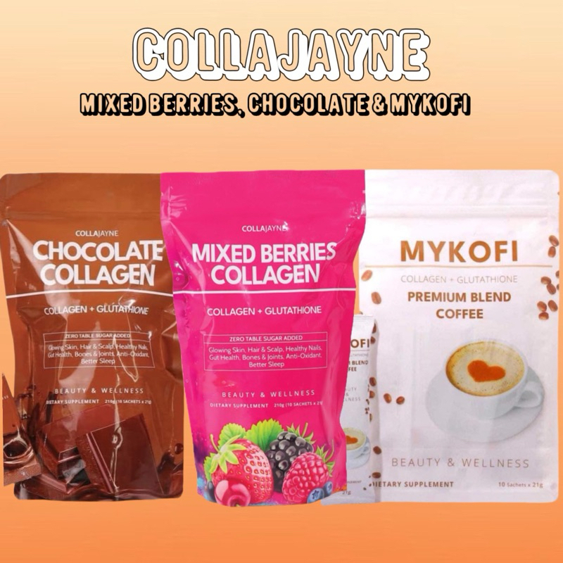 onhand COLLAJAYNE MIXED BERRIES | CHOCOLATE | MYKOFI GLUTATHIONE ...