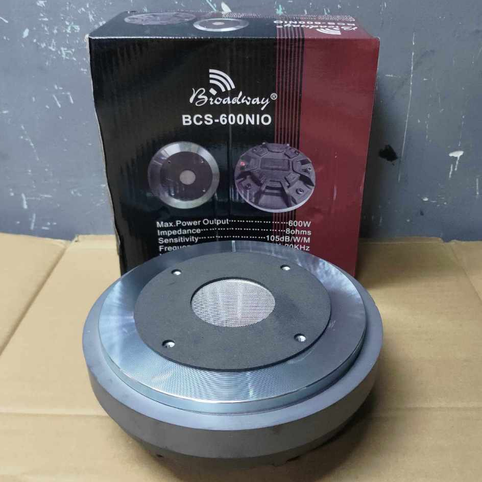 BROADWAY BCS 600 NIO BOLT ON (IN AND OUT COIL) COMPRESSION DRIVER UNIT ...