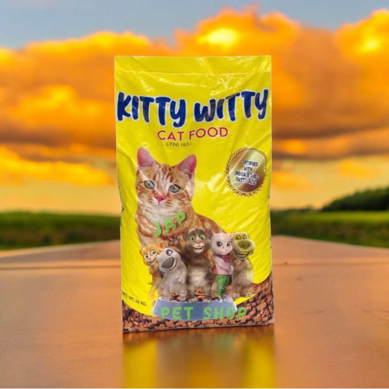 Kitty Witty Cat Food for Adult 1kg | Shopee Philippines