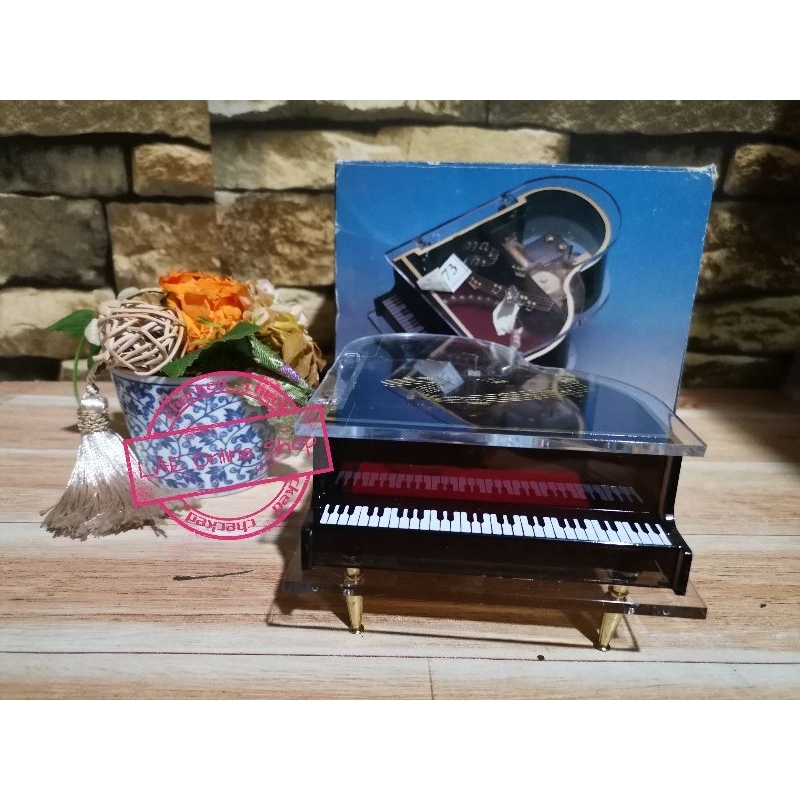 Musical See-Thru Grand Piano Jewelry Box | Shopee Philippines