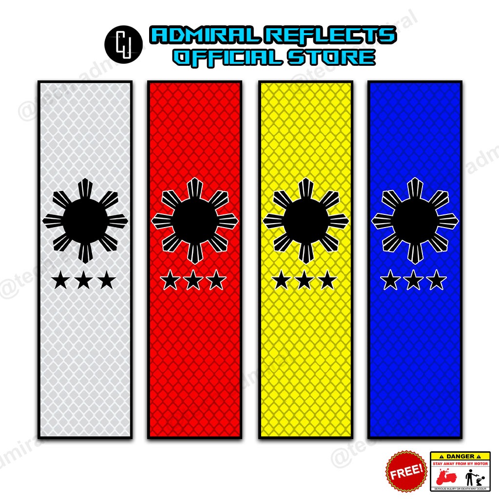 Alloy Top Box Sticker Waterproof Noypi (REFLECTORIZED) | Shopee Philippines