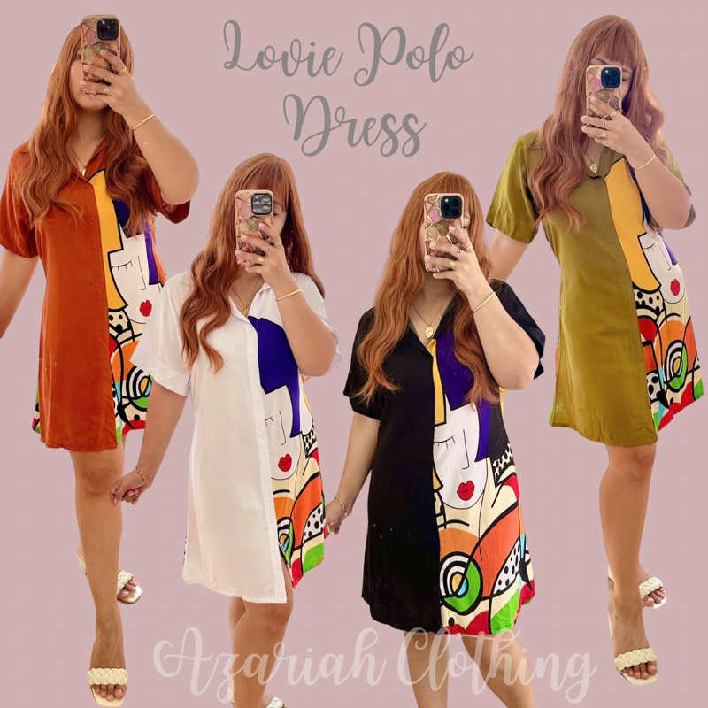 AZARIAH'S LOVIE POLO DRESS | Shopee Philippines