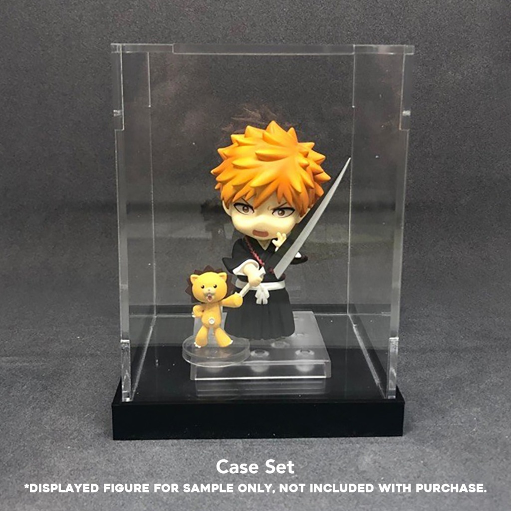 Acrylic Display Case for Collectible Figures, Nendoroid "NEN-DO REGULAR ...