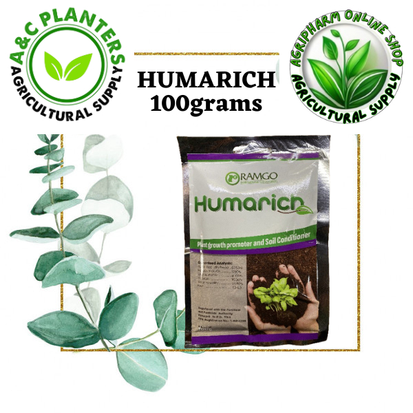 Ramgo Humarich Humic Acid Soil Conditioner 100grams | Shopee Philippines