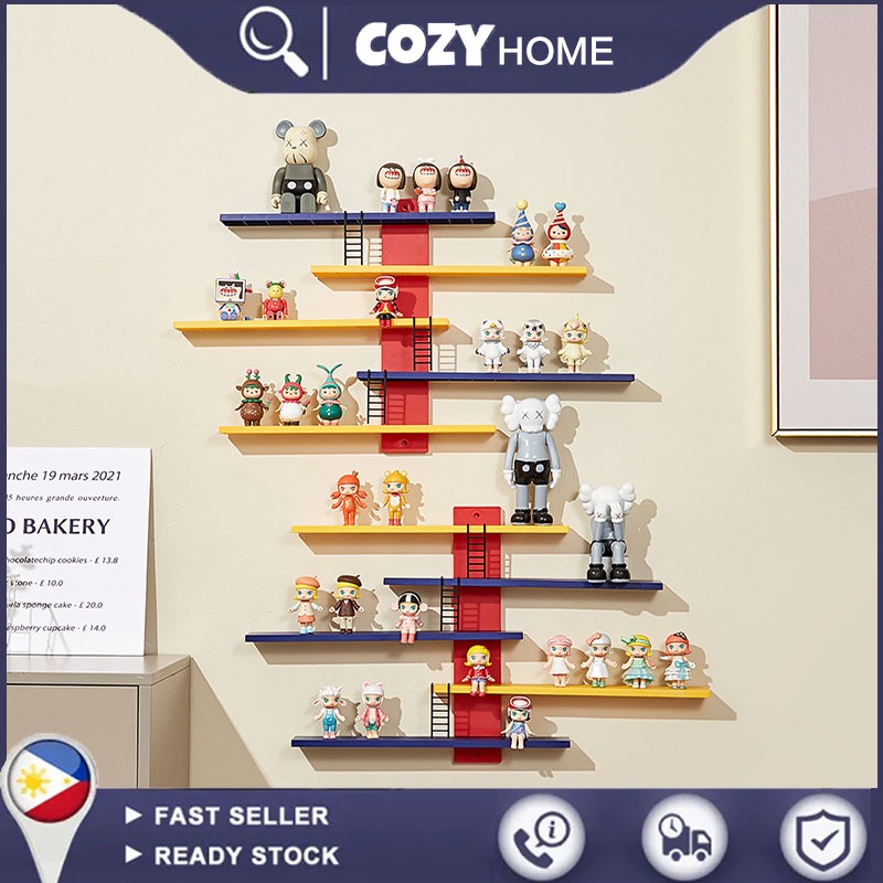 Figure Toy Display Stand Living Room Floating Shelves Display Ledge ...