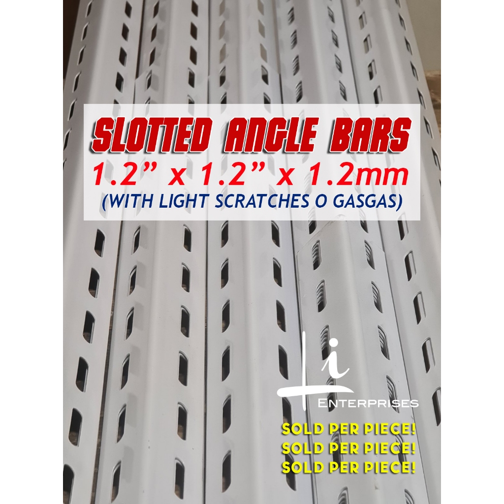 BIG SALE!!! SLOTTED ANGLE BARS WITH LIGHT SCRATCHES O GASGAS 1.3x1.3x1 ...