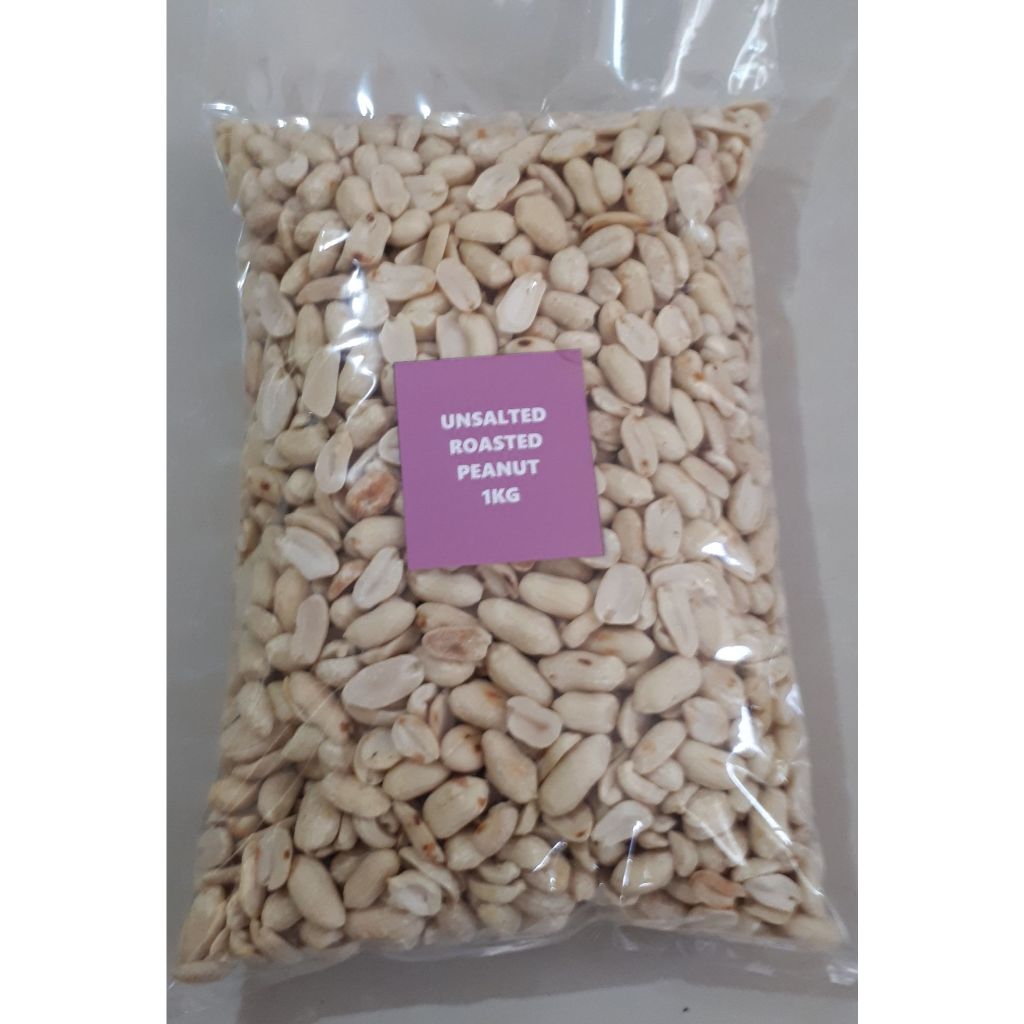 UNSALTED /SALTED ROASTED SKINLESSPEANUTS/MANI 1KG | Shopee Philippines
