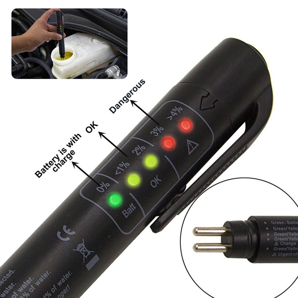 Portable Auto Brake Fluid Tester Car Brake Liquid Digital Test Pen ...